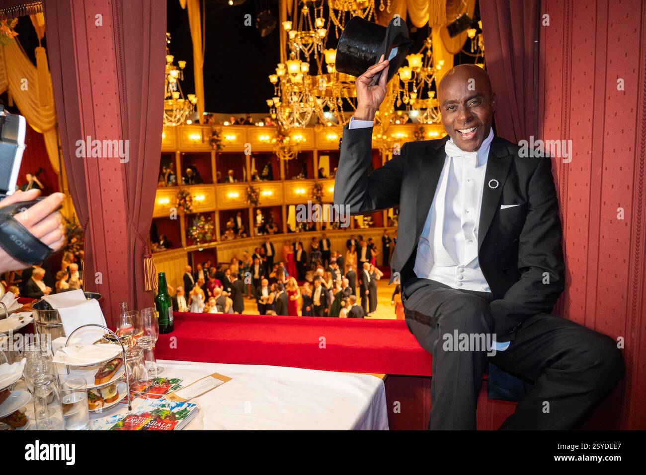 at the Vienna State Opera in Vienna, Austria. , . on 27 February 2025 ...