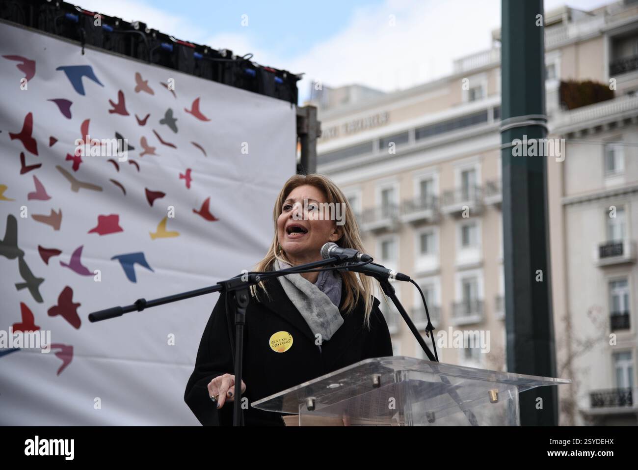 Athens, Greece, February 28, 2025. Hundreds of thousands of people ...