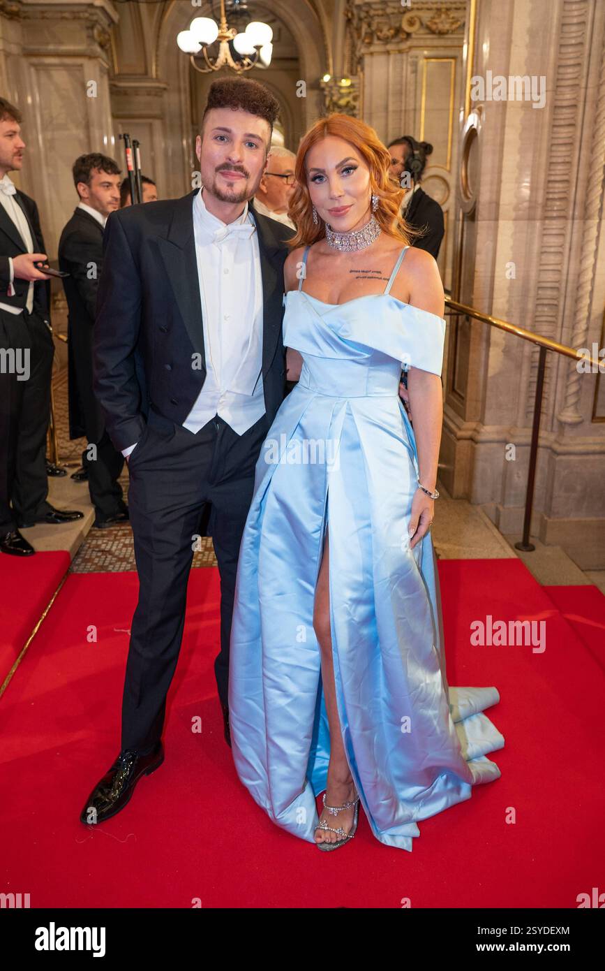 at the Vienna State Opera in Vienna, Austria. , . on 27 February 2025 ...