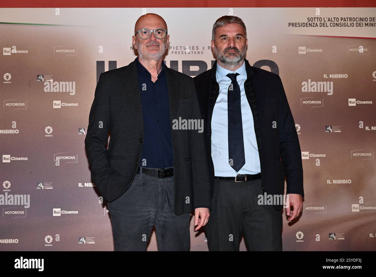 Guglielmo Marchetti and Francesco Scavelli attend the photocall for the ...