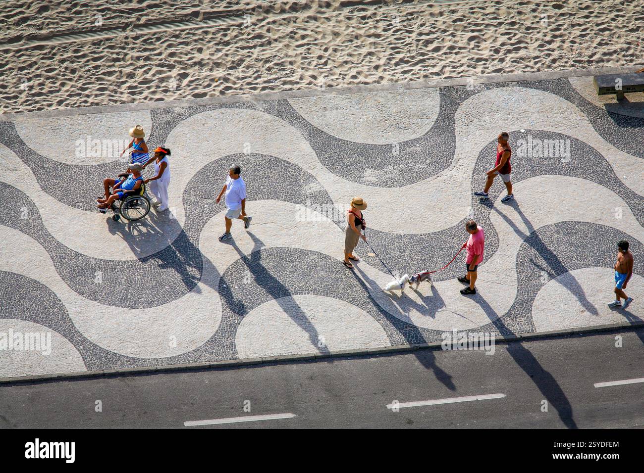 Copacabana Beach Pavement