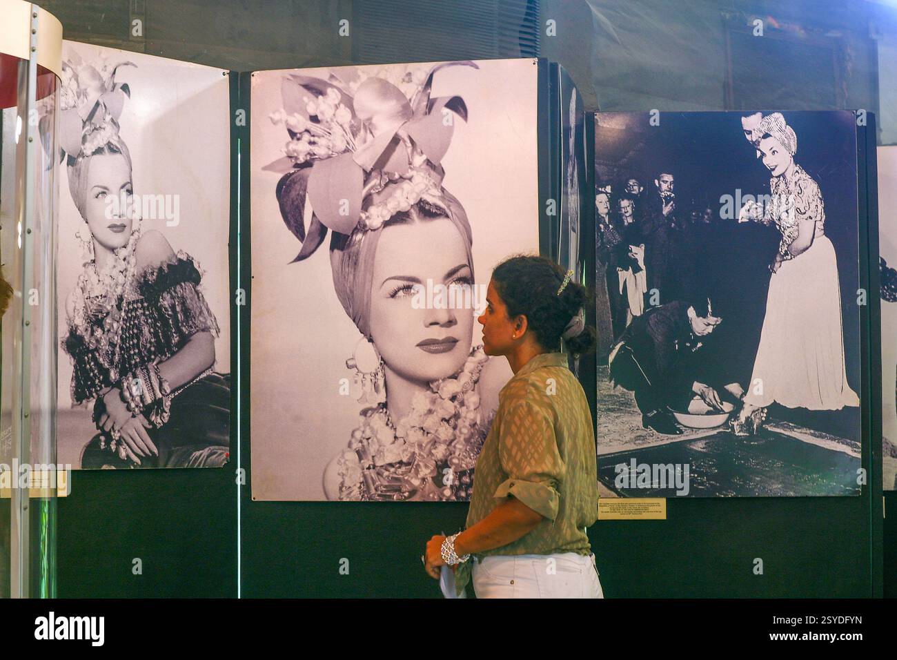 Brazil, Rio de Janeiro, famous dancer and actress Carmen Miranda Stock ...