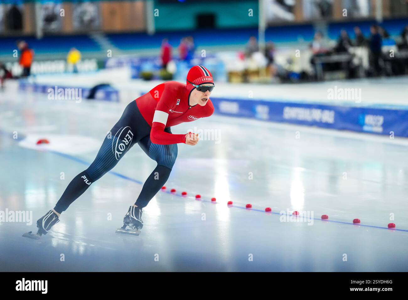 Heerenveen, Netherlands. 28th Feb, 2025. HEERENVEEN, NETHERLANDS ...