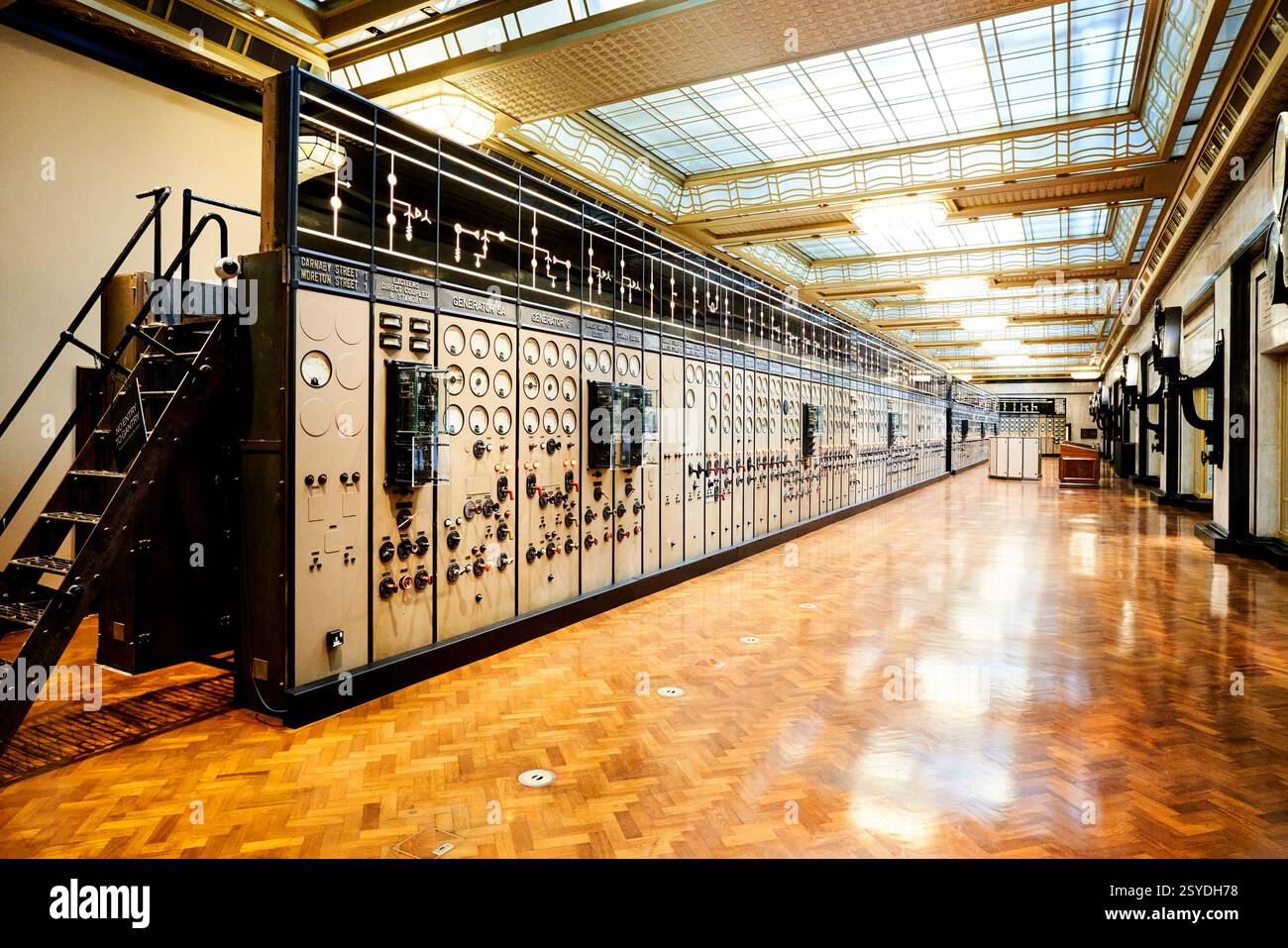 Control Room A at Battersea Power Station, London, UK Stock Photo - Alamy
