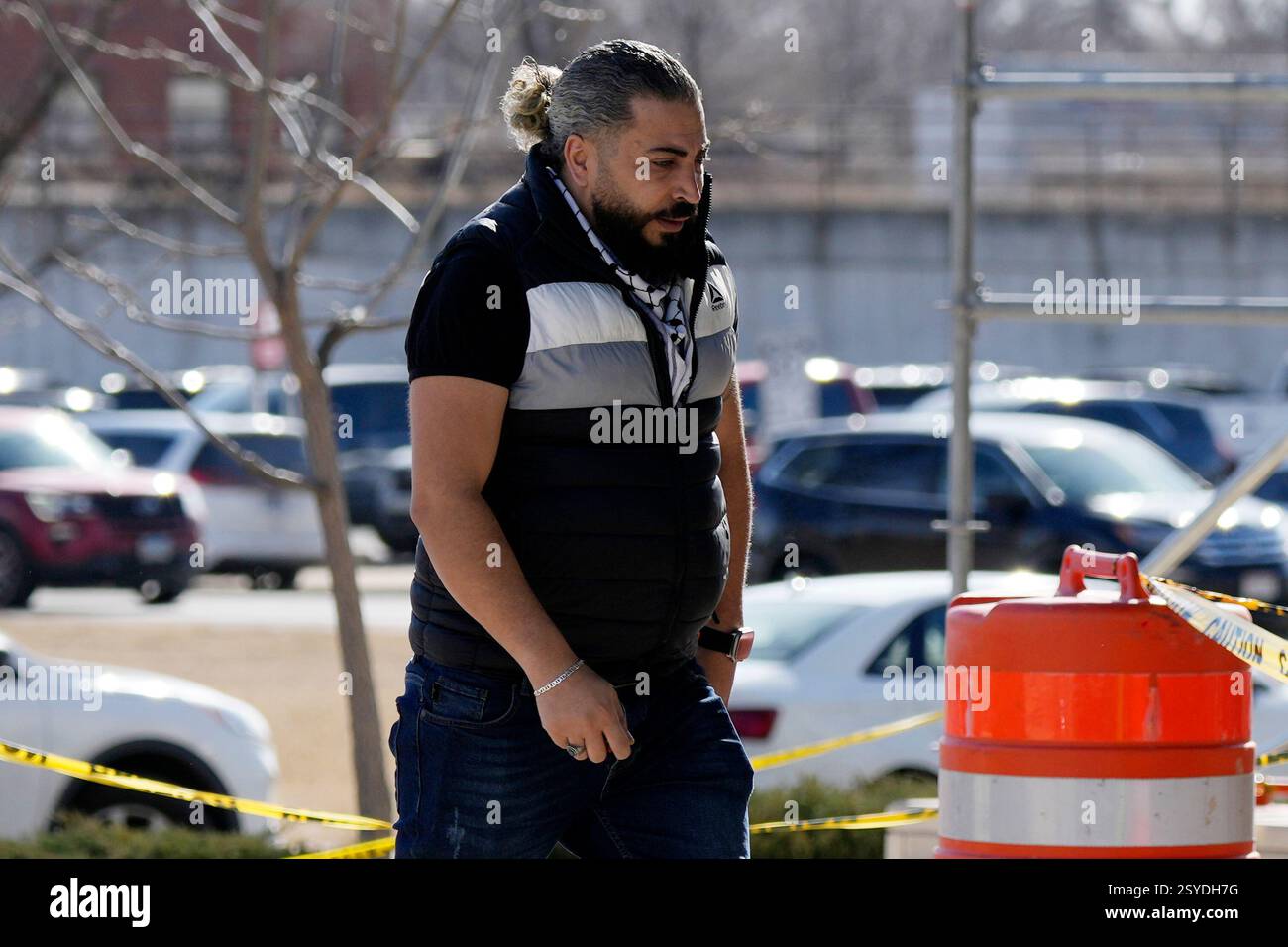 Odai Alfayoumi, father of 6-year-old Palestinian boy Wadee Alfayoumi ...