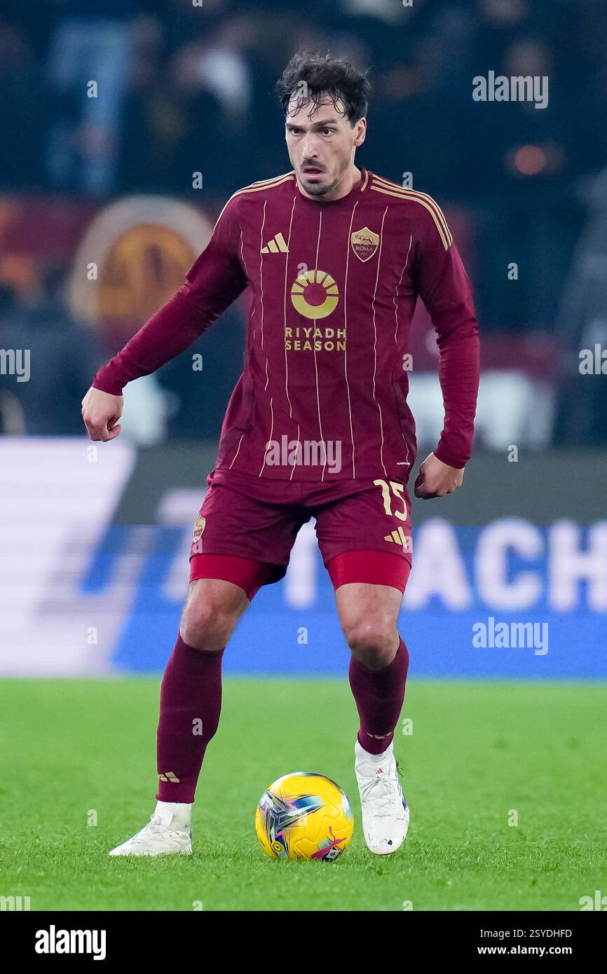 Rome, Italy. 24th Feb, 2025. Mats Hummels of AS Roma during the Serie A ...