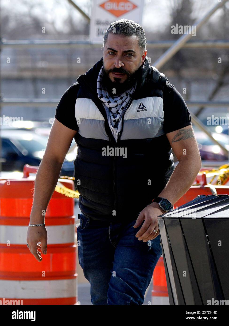 Odai Alfayoumi, father of 6-year-old Palestinian boy Wadee Alfayoumi ...