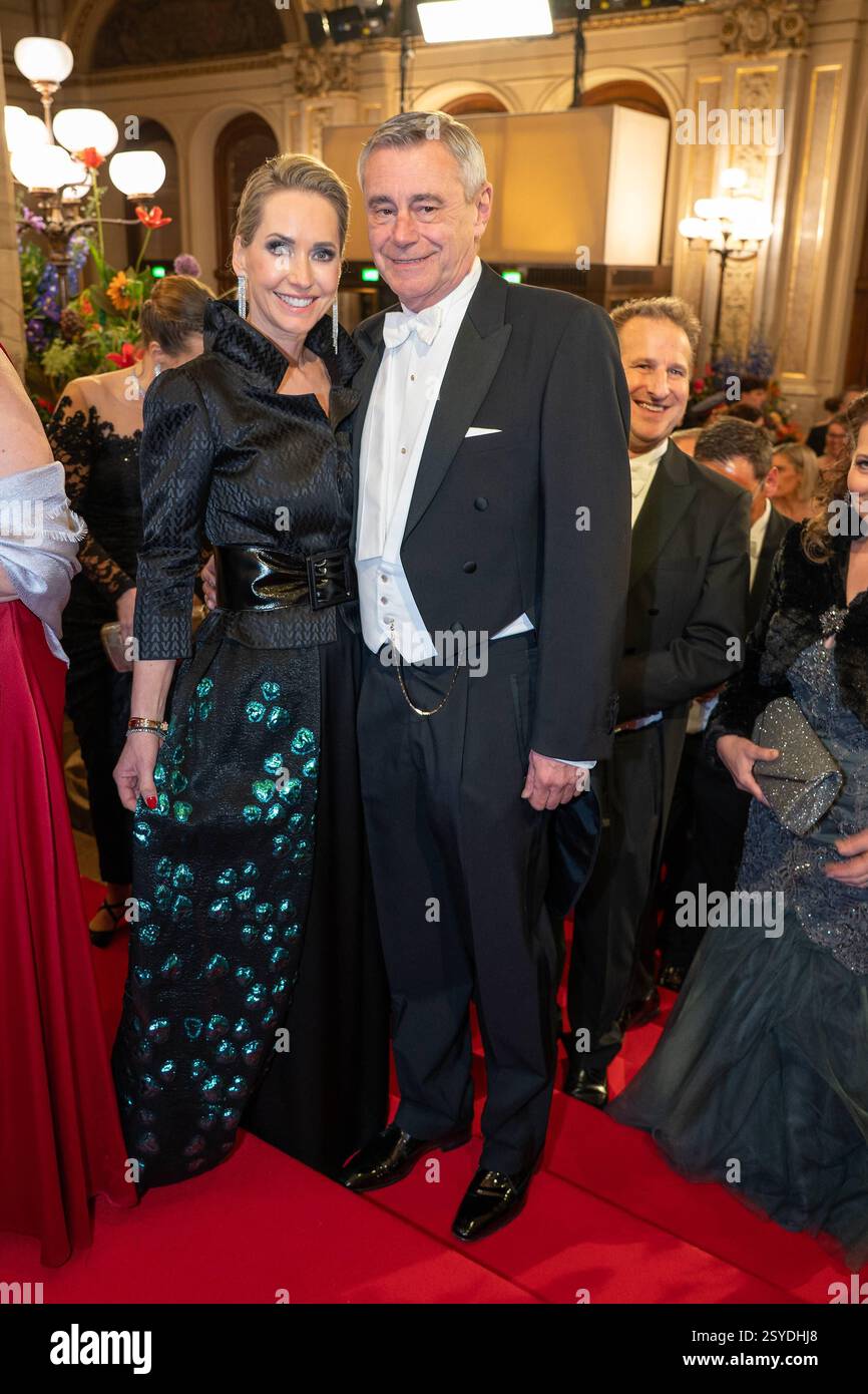 at the Vienna State Opera in Vienna, Austria. , . on 27 February 2025 ...