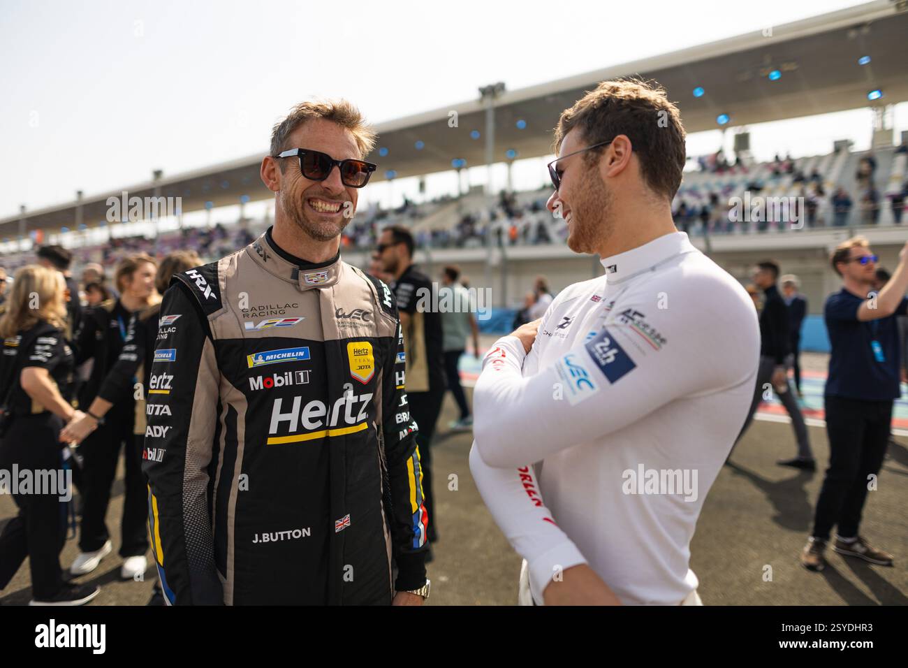 BUTTON Jenson (gbr), Cadillac Hertz Team Jota, Cadillac V-Series.R #38 ...