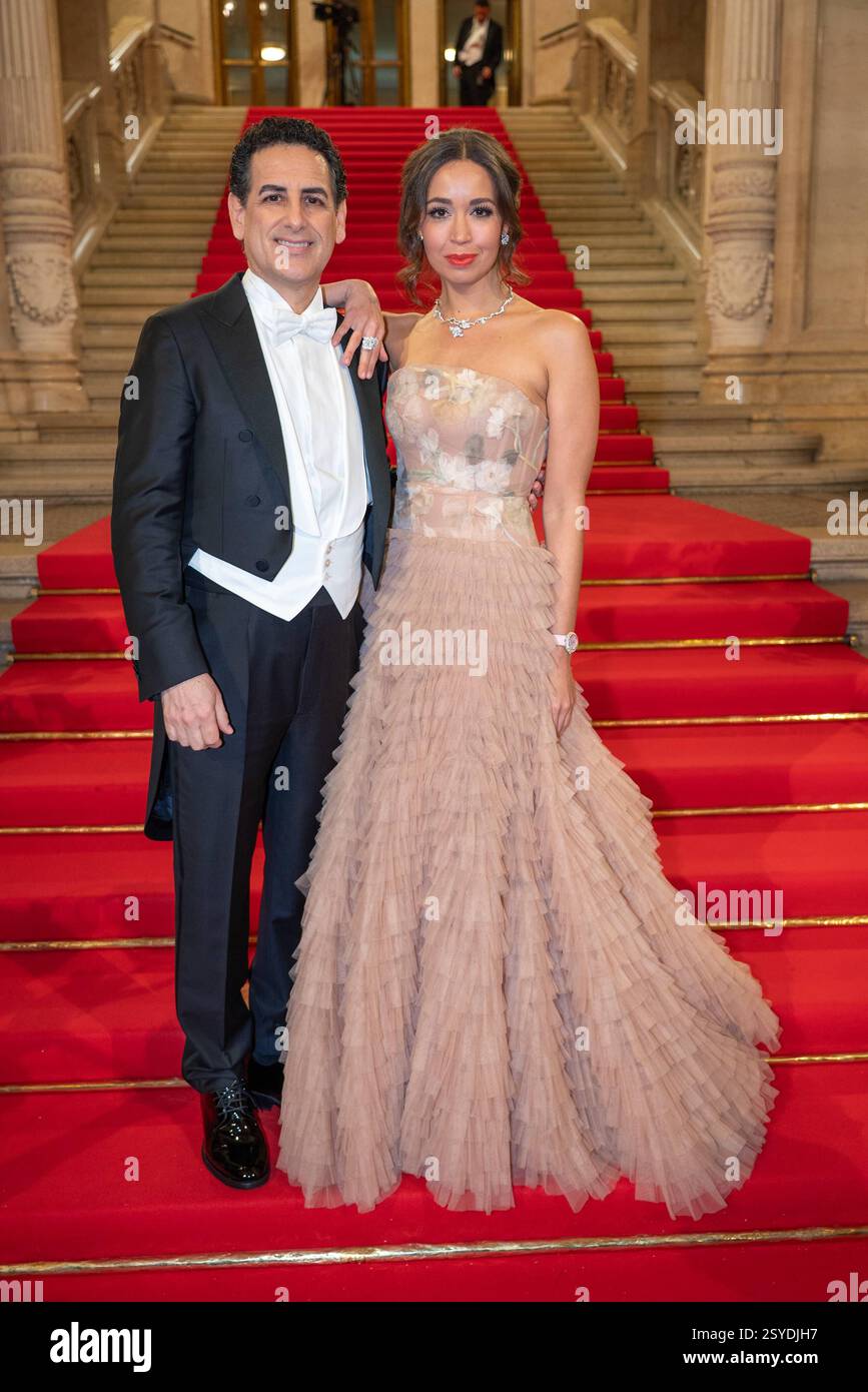 at the Vienna State Opera in Vienna, Austria. , . on 27 February 2025. Nadine SIERRA, Juan Diego ...