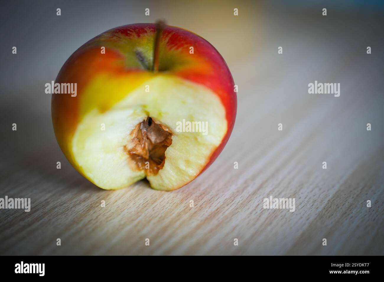 apple rotten from the inside Stock Photo - Alamy