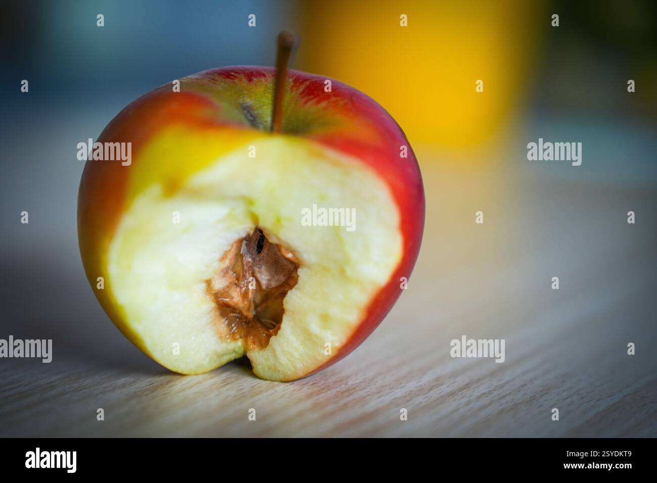 apple rotten from the inside Stock Photo - Alamy
