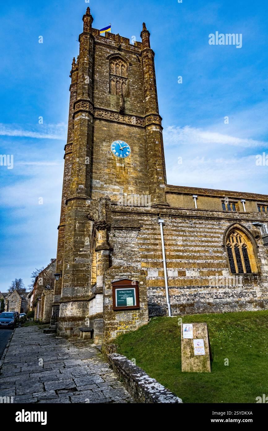 St Mary's Church, Cerne Abbas, Dorset Stock Photo - Alamy