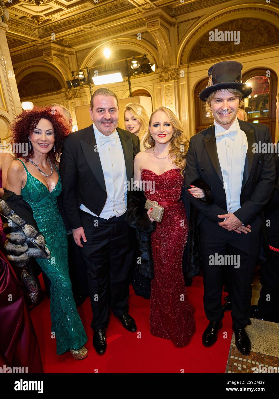 at the Vienna State Opera in Vienna, Austria. , . on 27 February 2025 ...