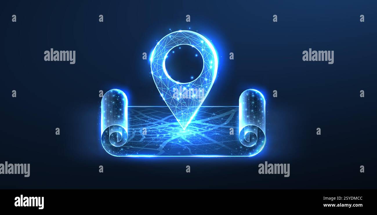 Location vector icon. Digital map, address pin, location marker Stock ...