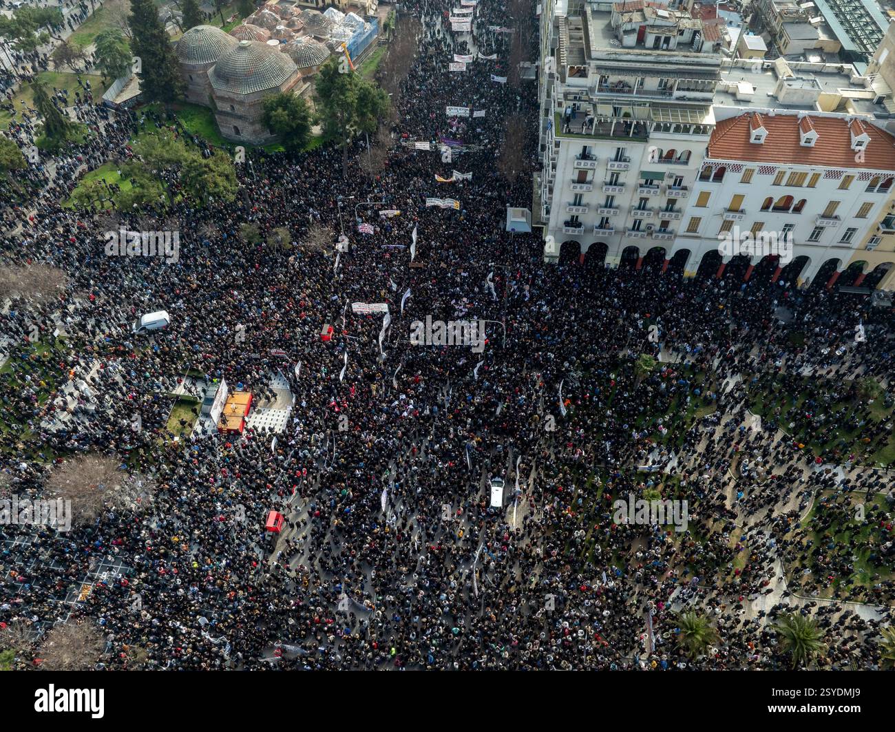 Thessaloniki, Greece - February 28,2025: Hundreds of thousands of ...