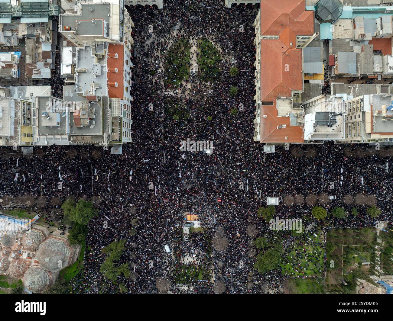 Thessaloniki, Greece - February 28,2025: Hundreds of thousands of ...