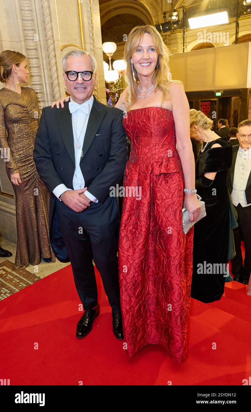 at the Vienna State Opera in Vienna, Austria. , . on 27 February 2025 ...