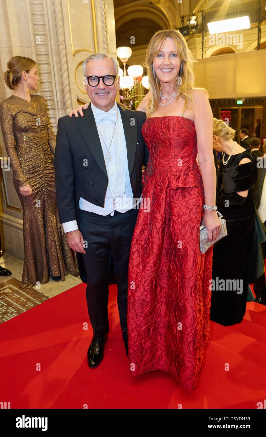 at the Vienna State Opera in Vienna, Austria. , . on 27 February 2025 ...