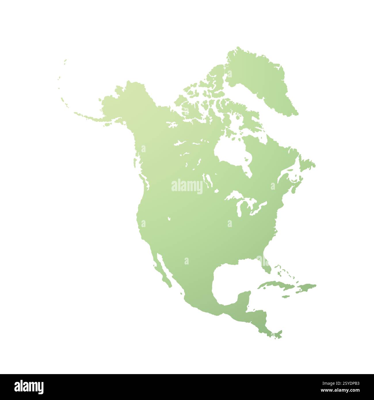 Map of North America, sign silhouette. World Map Globe. Vector ...