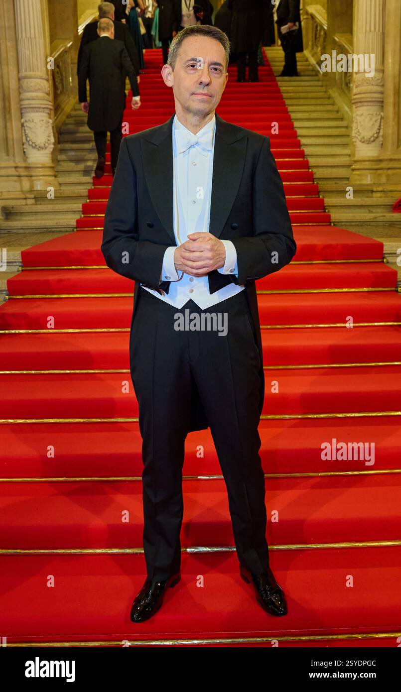 at the Vienna State Opera in Vienna, Austria. , . on 27 February 2025 ...