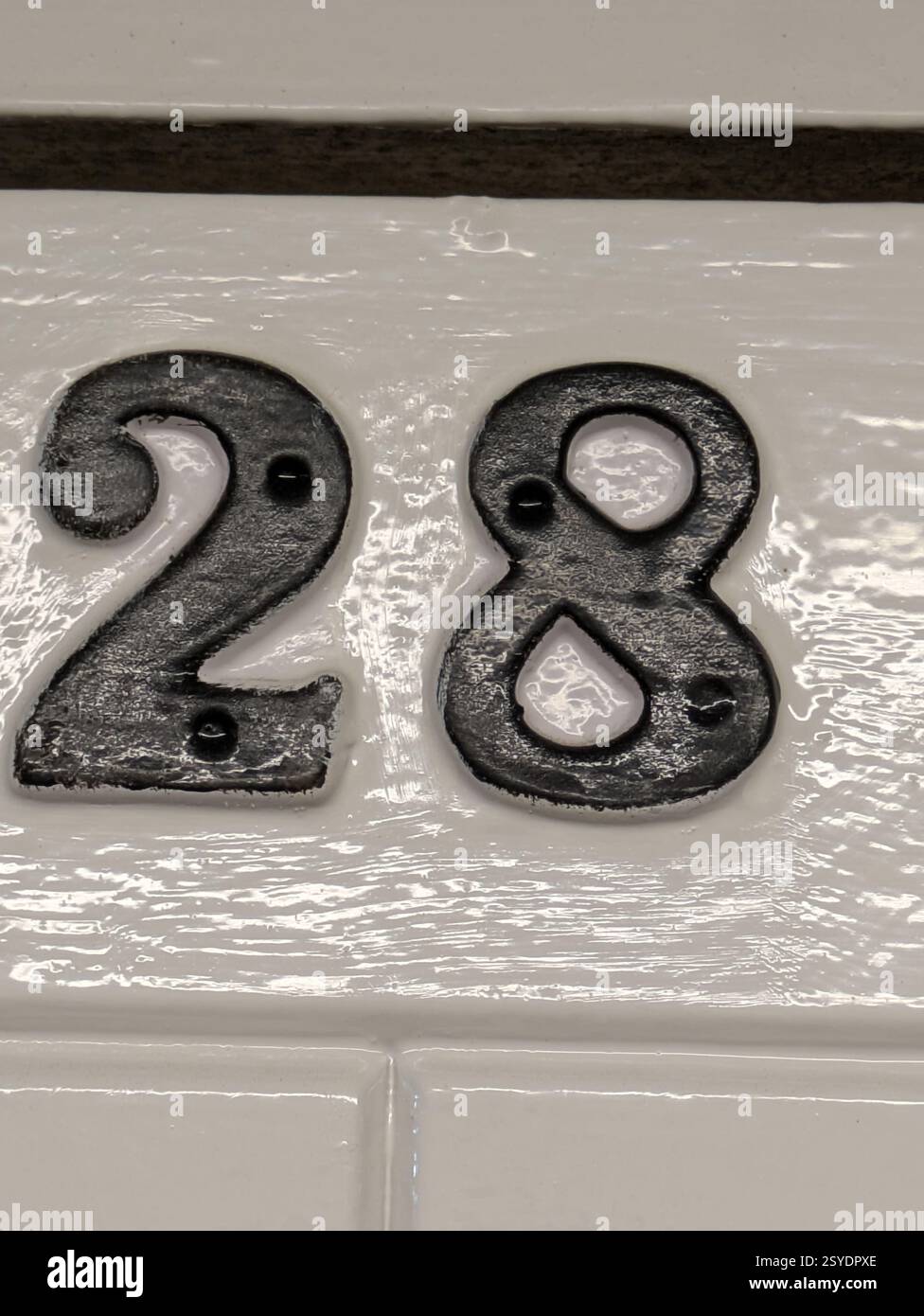 Number twenty eight 28 sign hi-res stock photography and images - Alamy