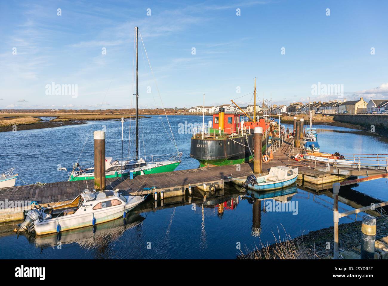 Irvine, UK. 28th Feb, 2025. The Great Harbour Masterplan for the ...