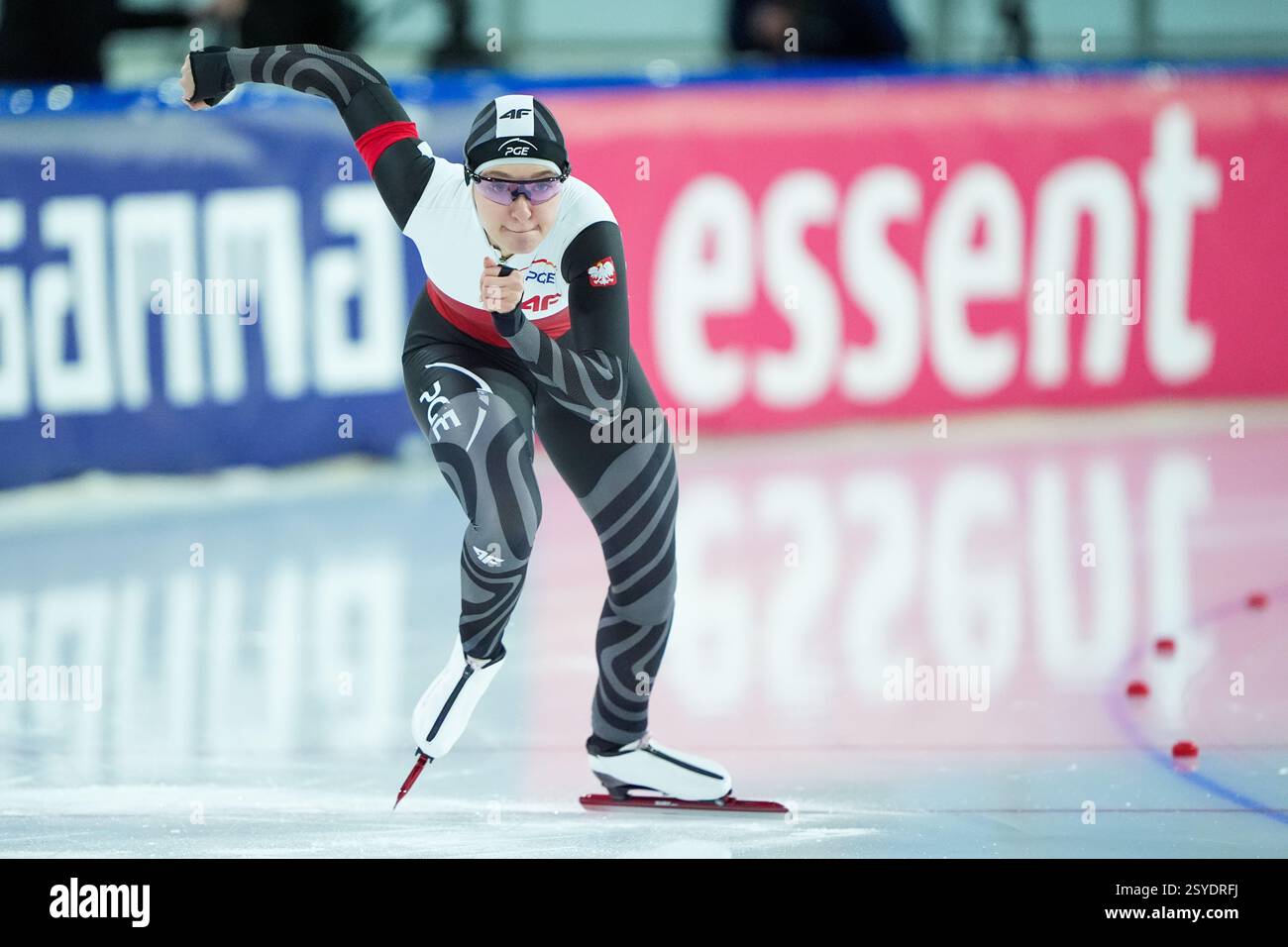 HEERENVEEN, NETHERLANDS - FEBRUARY 28: Martyna Baran of Poland during ...