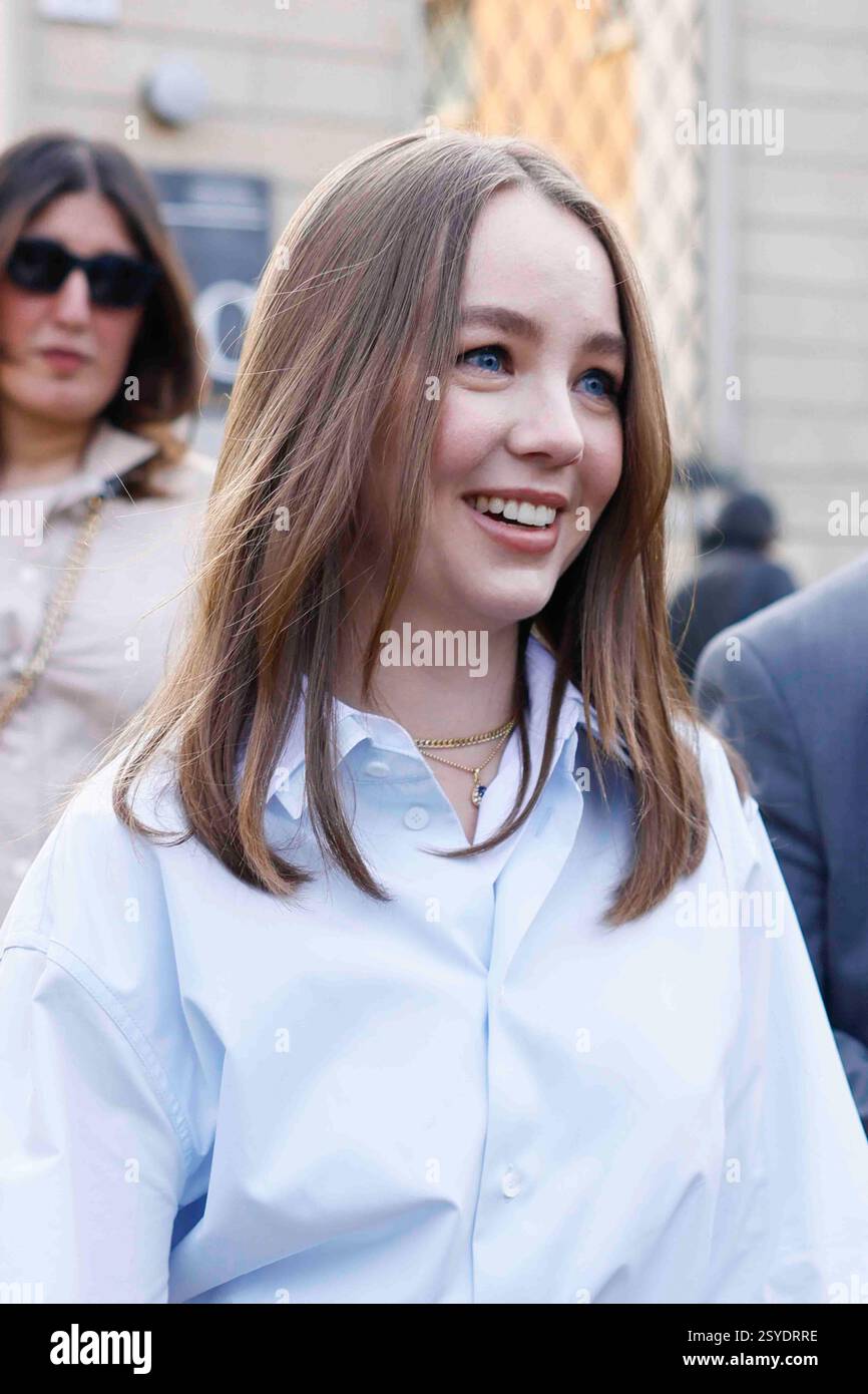 Alexandra of Hanover arrives to Tod’s fashion show during the Milan ...