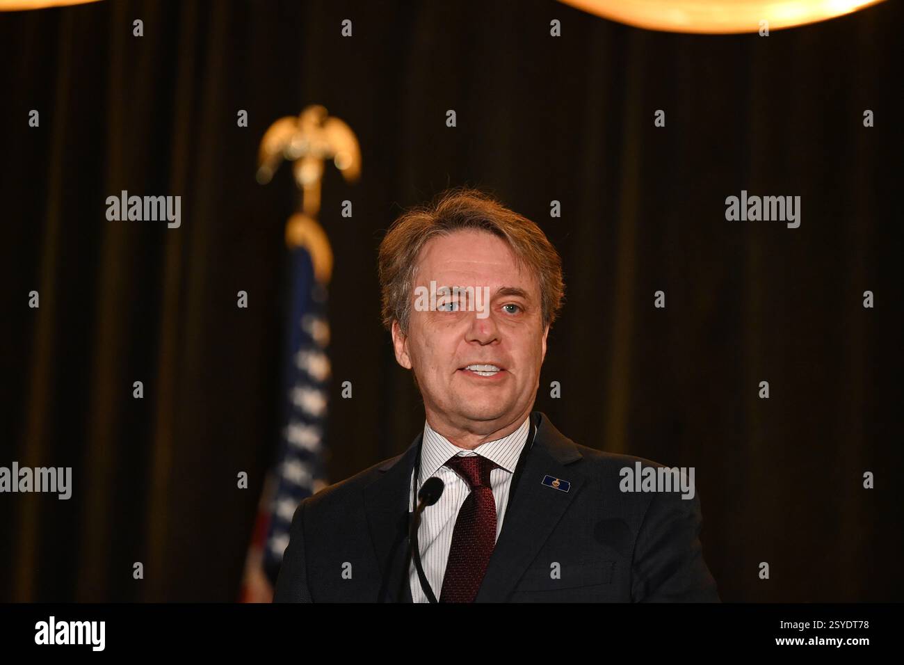 Overland Park, KS, USA. 27th Feb, 2025. Former Kansas Governor Doctor ...