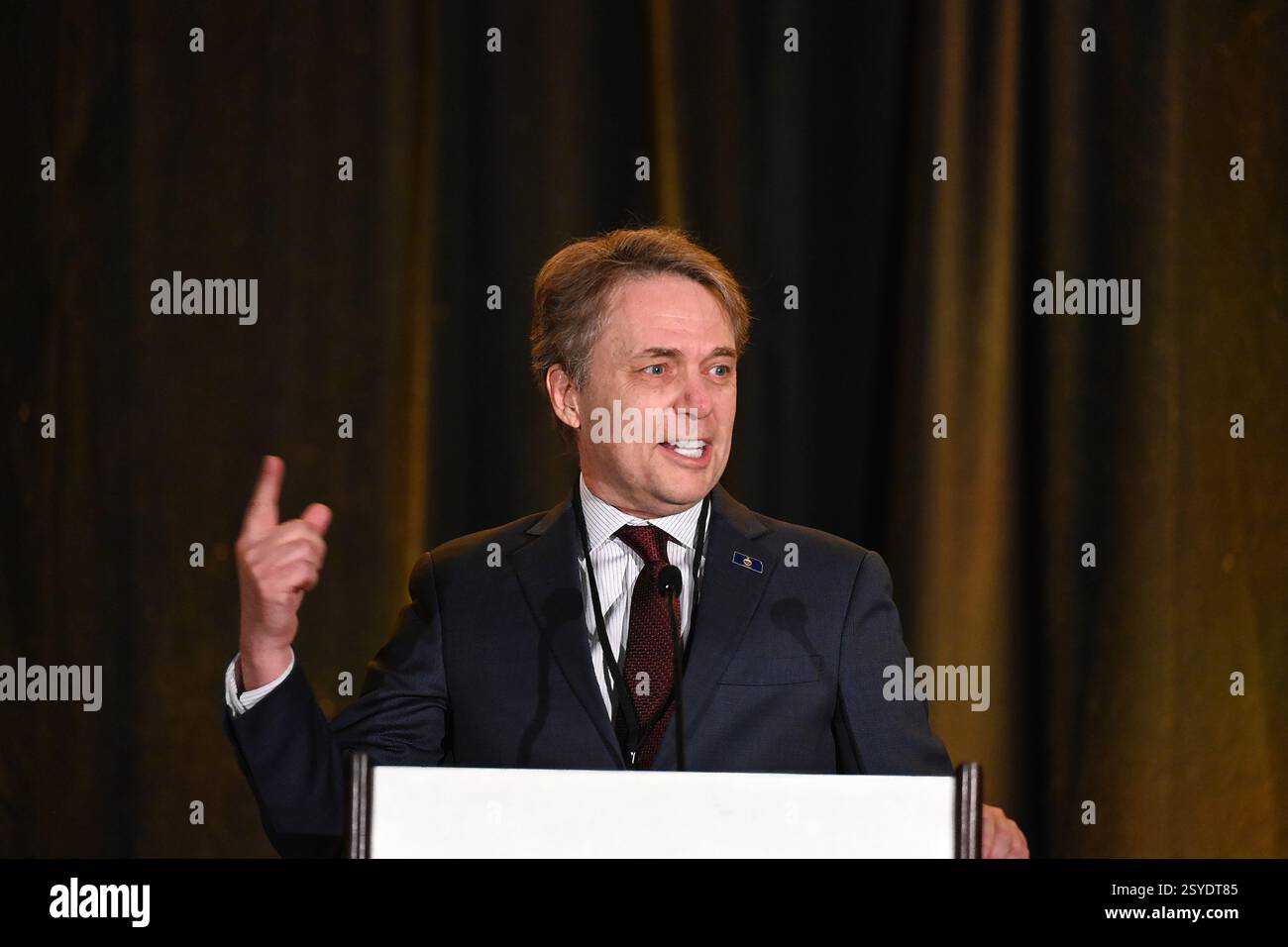 Overland Park, KS, USA. 27th Feb, 2025. Former Kansas Governor Doctor ...