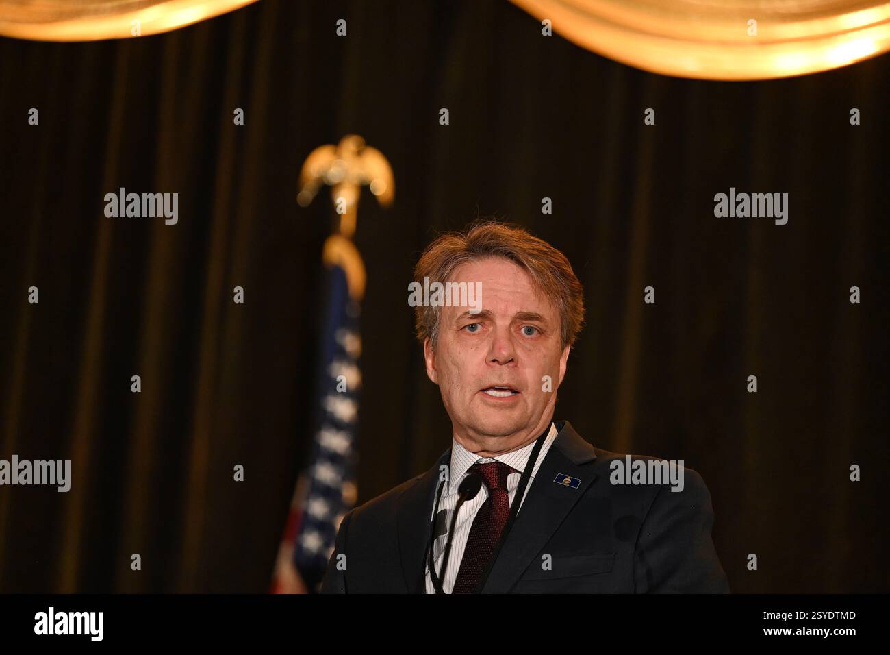 Overland Park, KS, USA. 27th Feb, 2025. Former Kansas Governor Doctor ...
