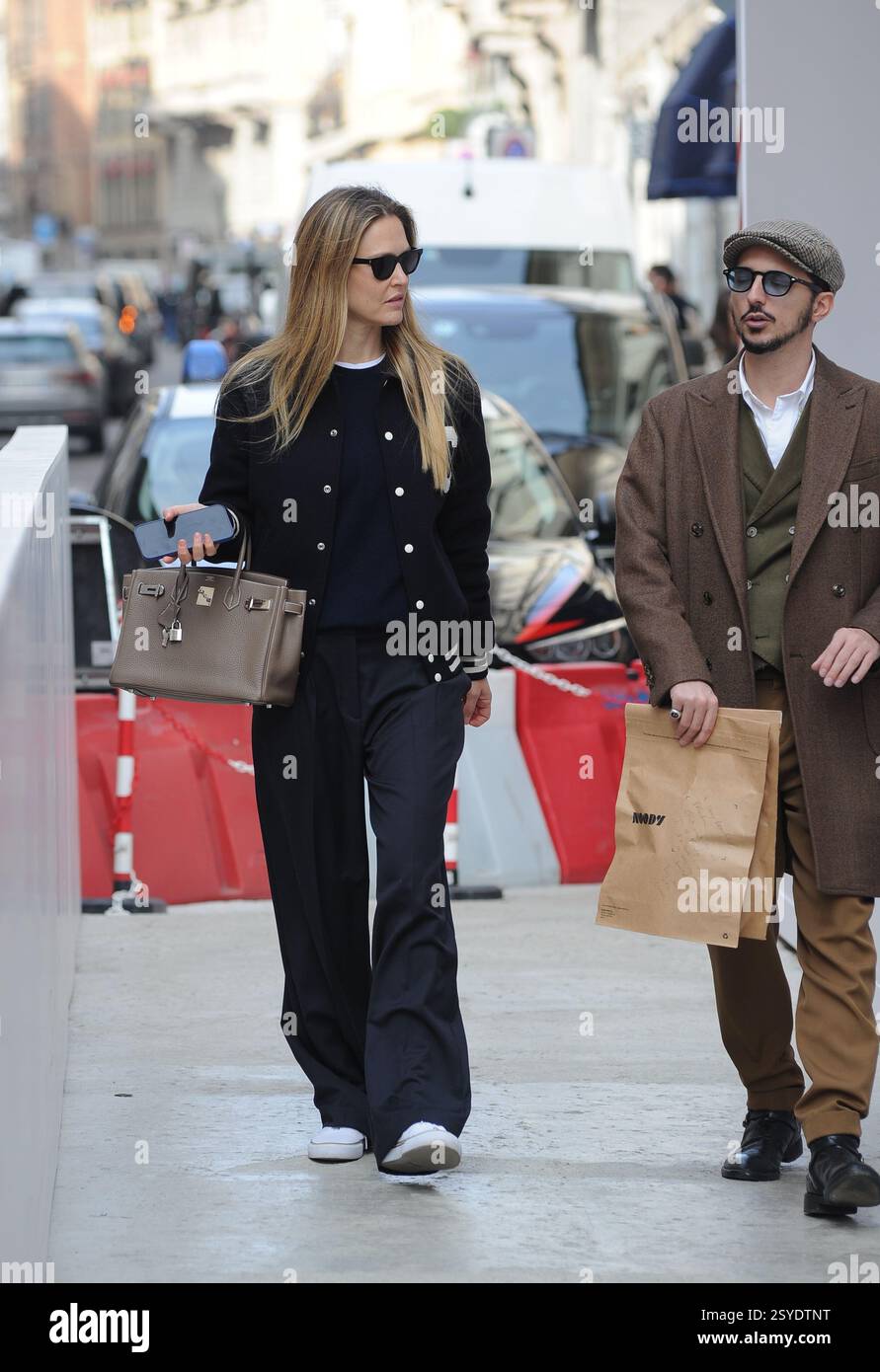 Milan, . 28th Feb, 2025. Milan, Bar Refaeli top model and Israeli TV ...