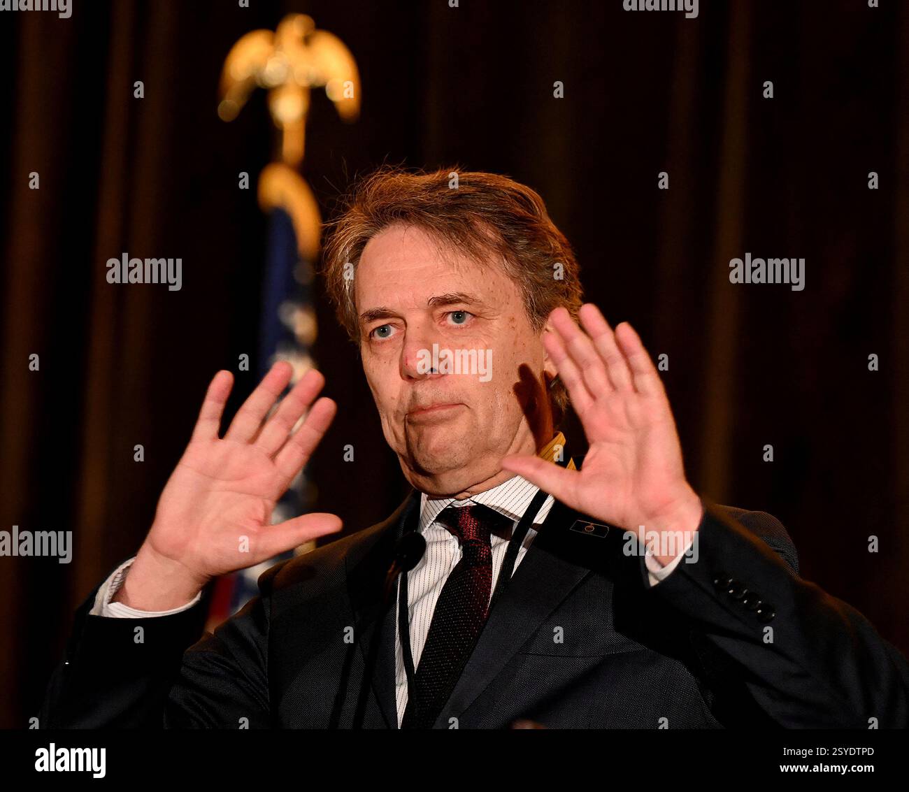 Overland Park, KS, USA. 27th Feb, 2025. Former Kansas Governor Doctor ...