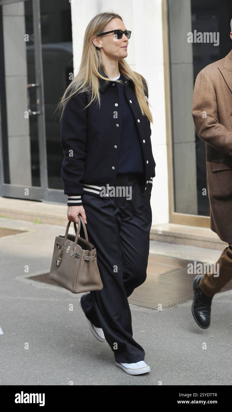 Milan, . 28th Feb, 2025. Milan, Bar Refaeli top model and Israeli TV ...