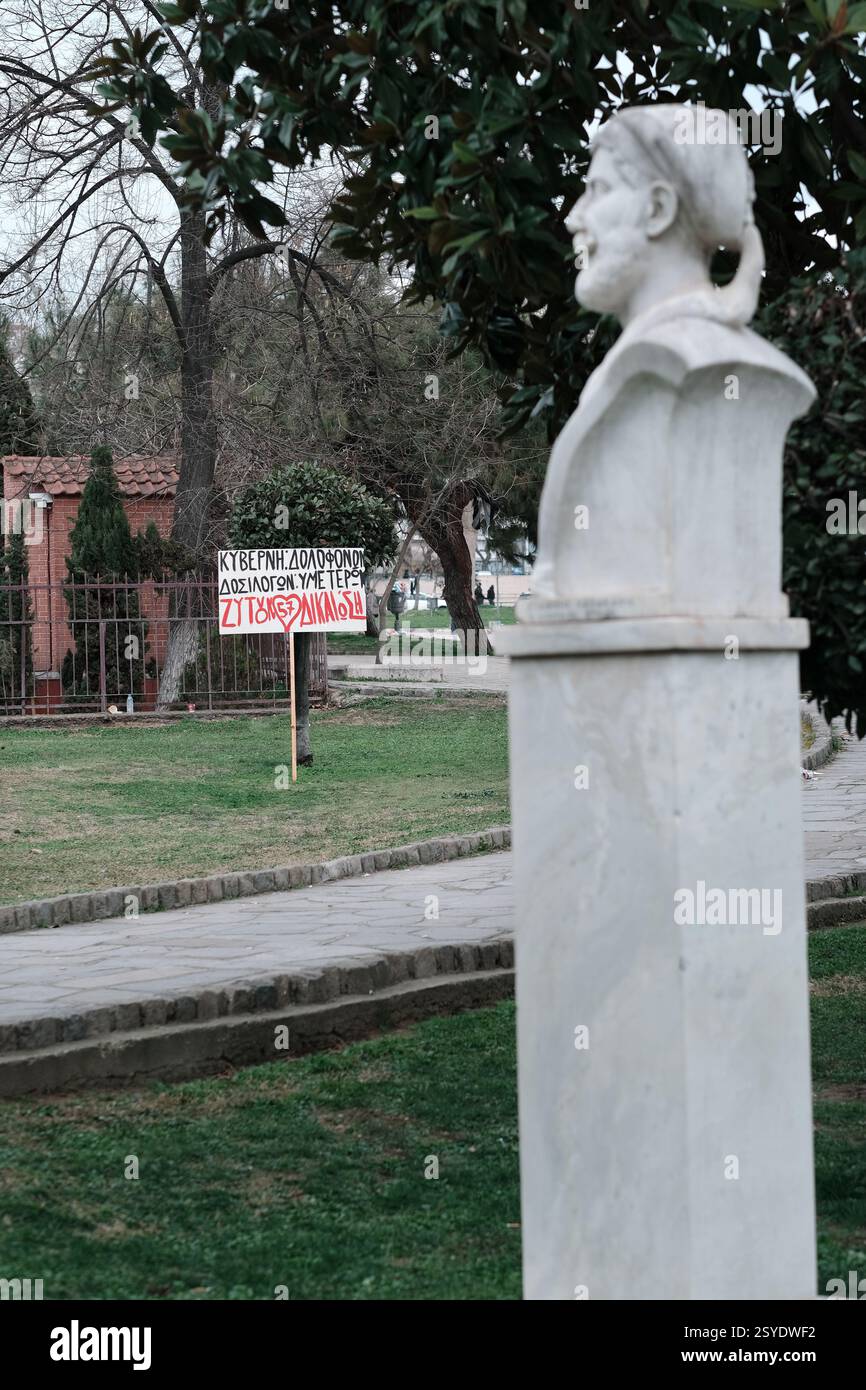 Protest Related to the Two-Year Anniversary of the Tempi Train Disaster ...