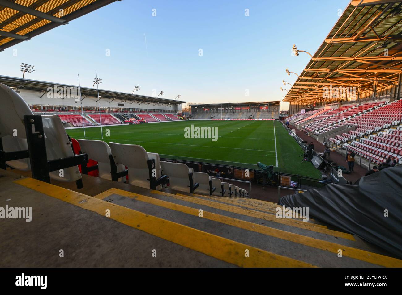 A general view of the Leigh Sports Village, Home of Leigh Leopards ...
