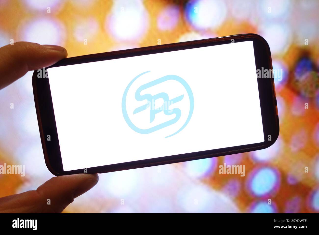 In this photo illustration, the SPS Commerce Inc company logo is seen ...