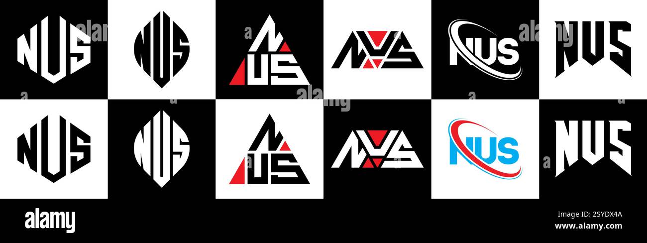 Nus circle Stock Vector Images - Alamy