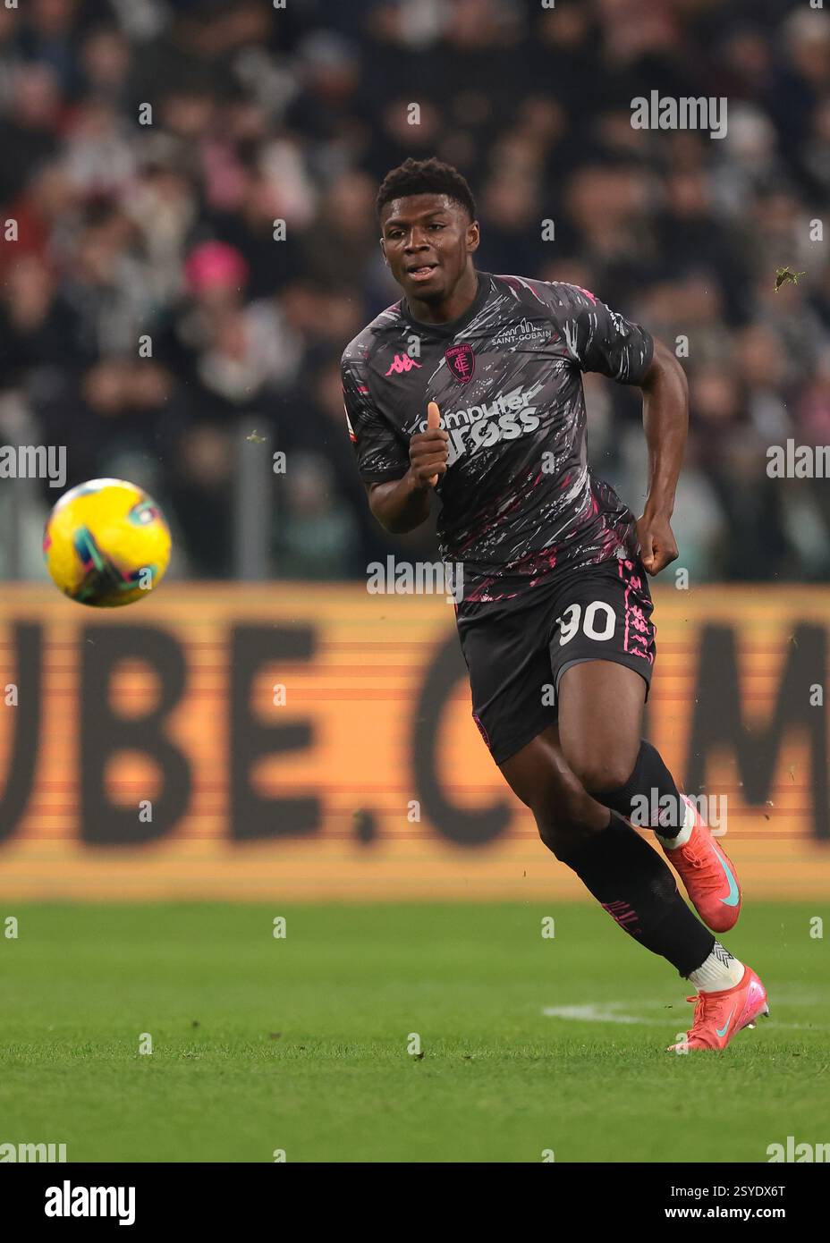 Turin, Italy, 26th February 2025. Ismael Konate of Empoli FC during the ...