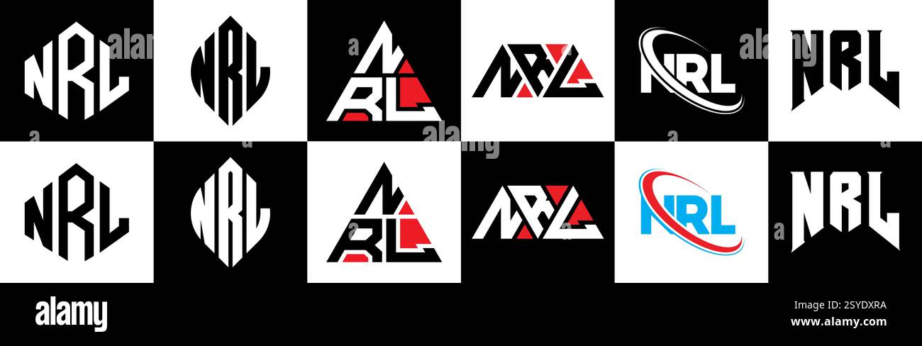 Nrl letter Stock Vector Images - Alamy
