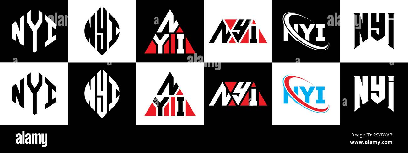 Nyi circle Stock Vector Images - Alamy