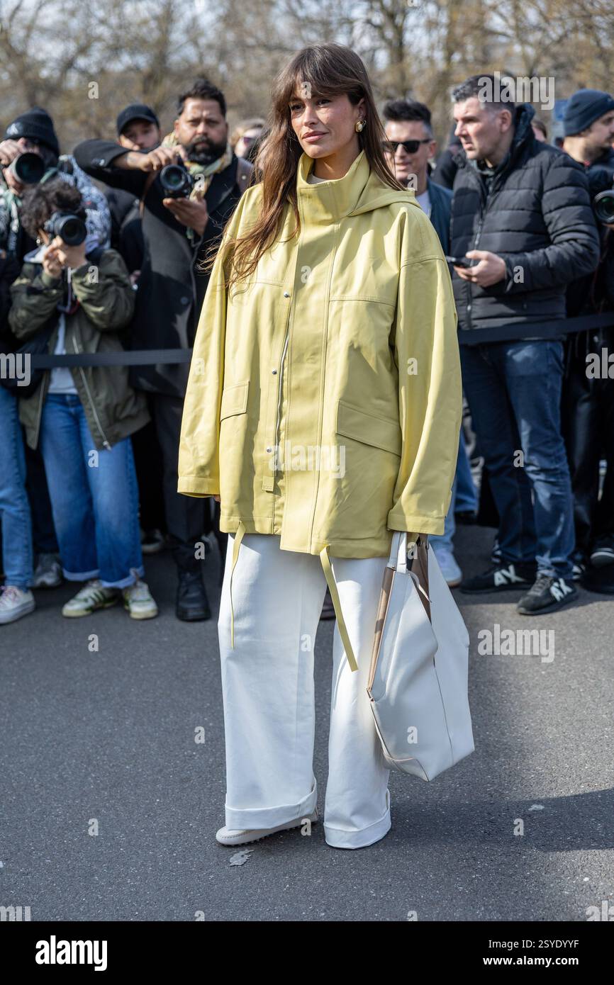 Alison Toby at Tod's fashion show for Milano fashion week women's ...