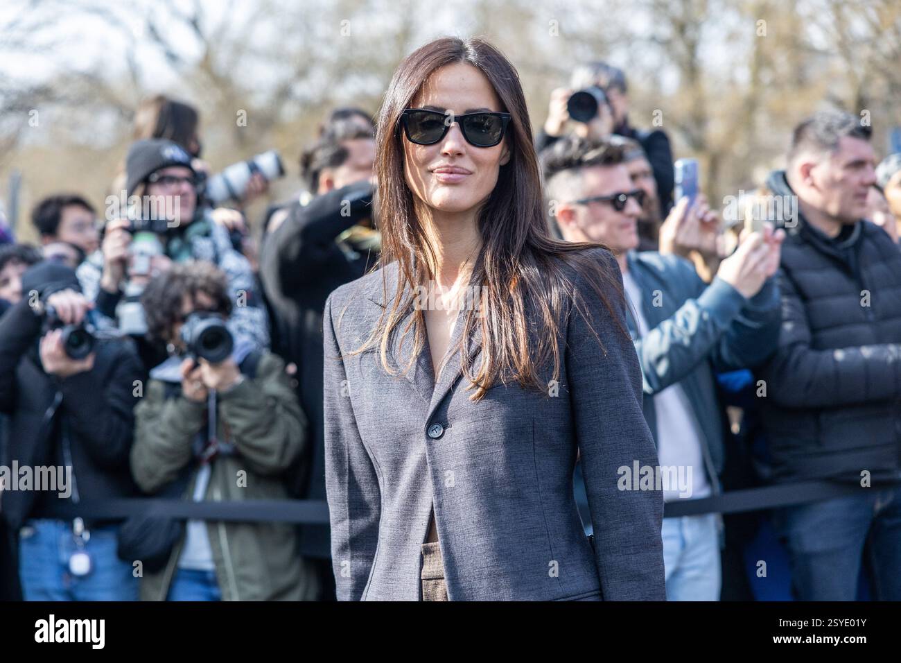 Alex Rivière at Tod's fashion show for Milano fashion week women's ...