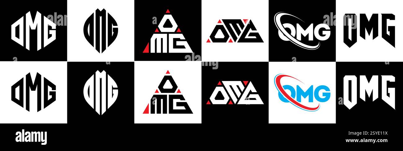 Omg logos hi-res stock photography and images - Alamy