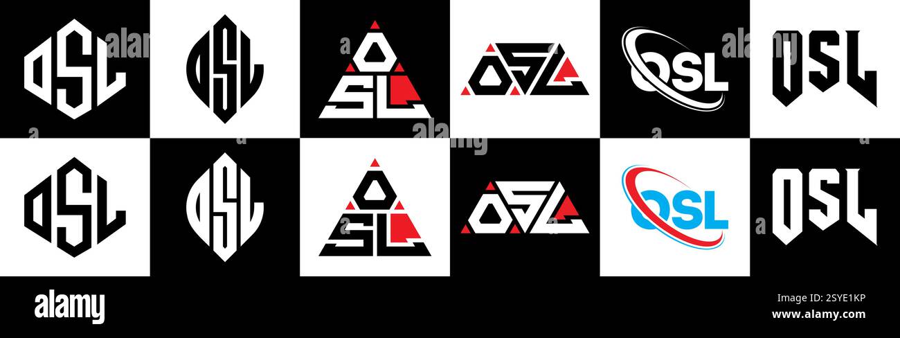Osl cube Stock Vector Images - Alamy