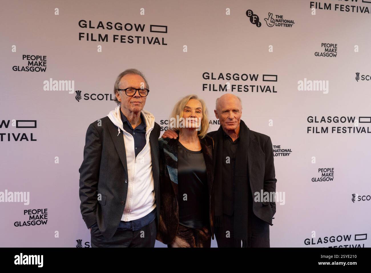 Glasgow, Scotland, 28th Feb. 2025. Hollywood actors Jessica Lange ...