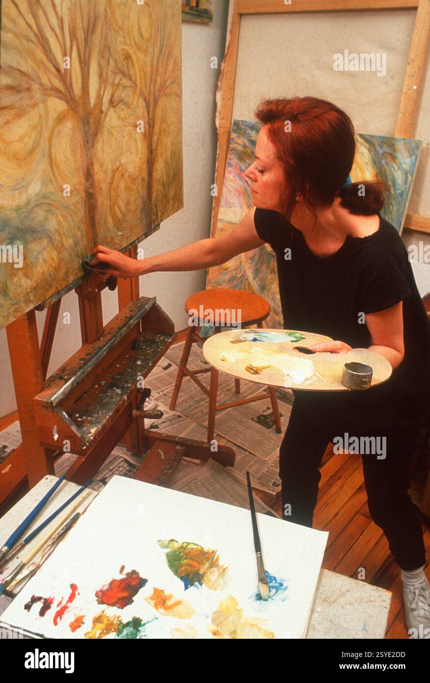 Artist studio new york city hi-res stock photography and images - Alamy