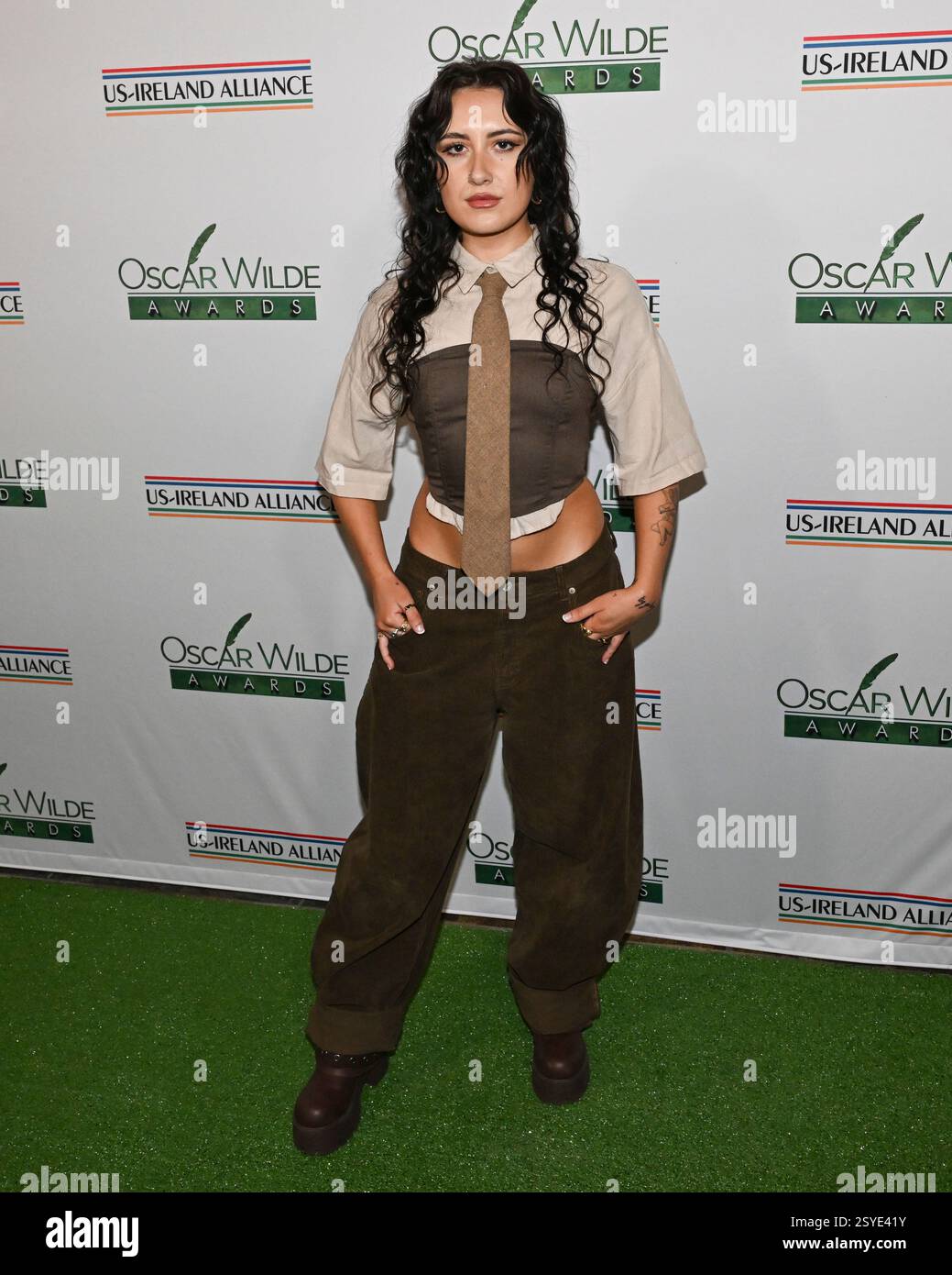 February 27, 2025, Los Angeles, California, USA: Singer LENII attends ...