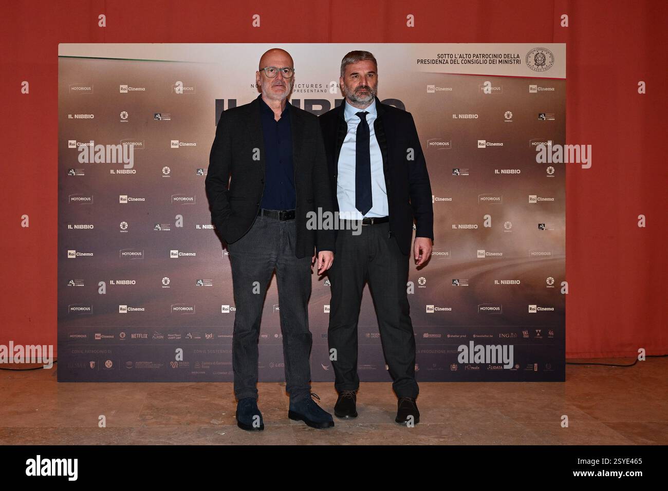 Rome, Italy. 28th Feb, 2025. Guglielmo Marchetti and Francesco Scavelli ...